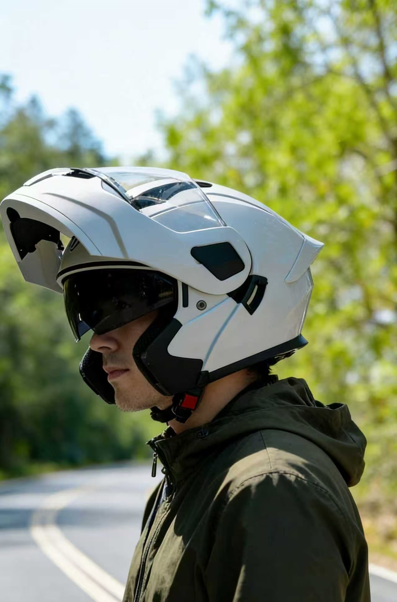 HNJ helmet 937 Modular helmet Dual visor Women Men Universal Helmet for ...