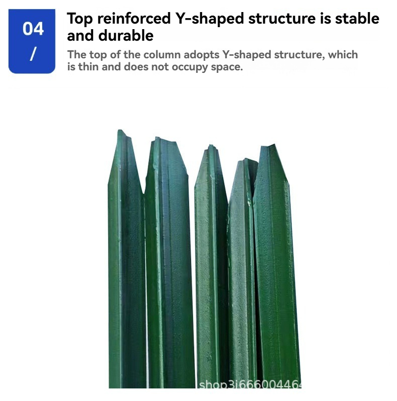 (COD) 1.8/1.5m 10-piece heavy-duty wire mesh fence posts, suitable for ...