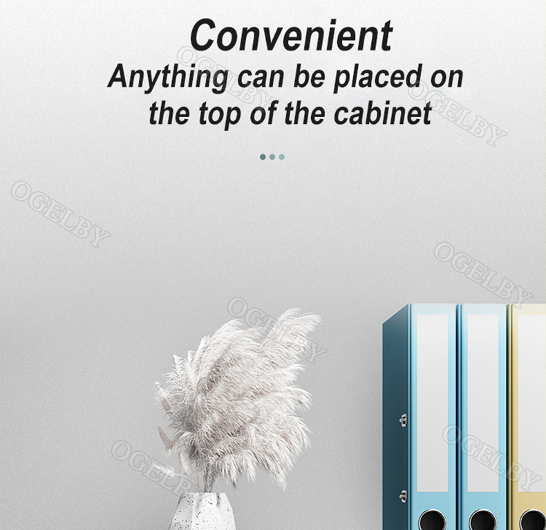 Metal Cabinet With Lock Unit-Minimalist Home Office Drawer File Cabinet Drawer Storage 3/5/6 ...