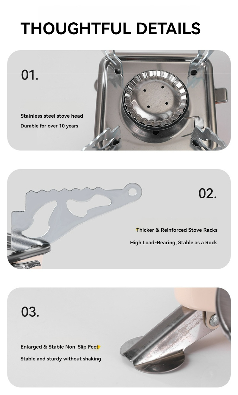Northhike Mini Camp Stove Camping Gas Stove Portable Stove Burner for ...