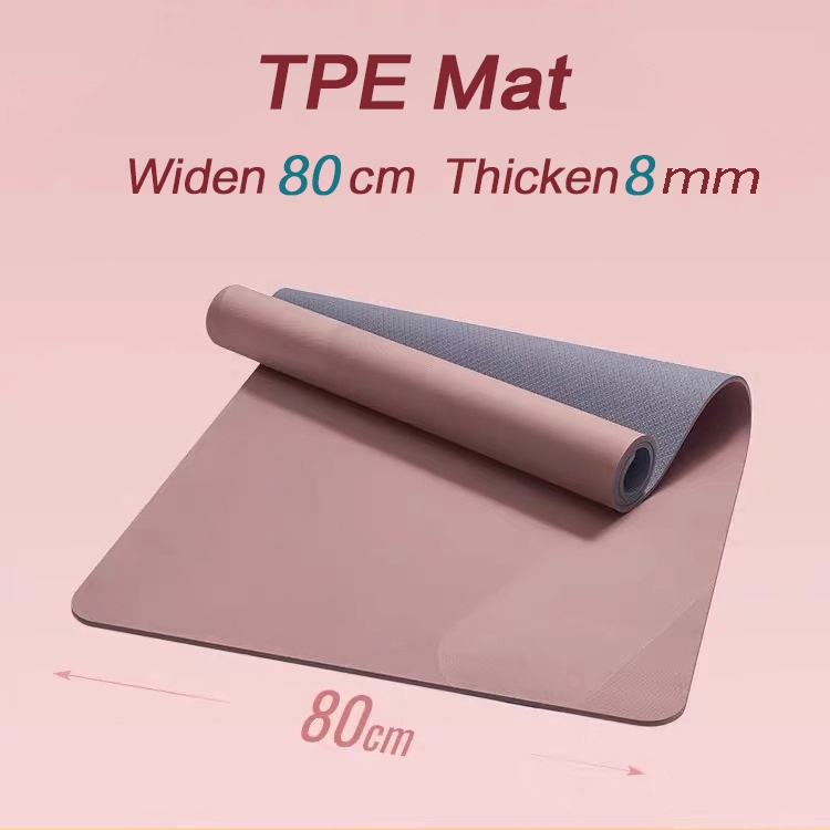 SIKIMO Philippines Ready Stock Non-Slip Yoga Mat 8mm/6mm Thick - Eco ...