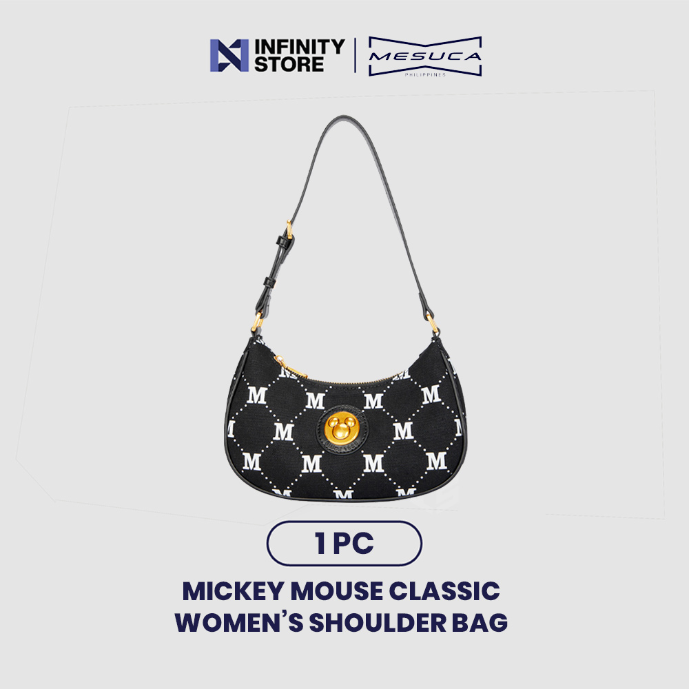 Mesuca Fashion | Disney Mickey Classic Crossbody Bag - Black (DHF23866 ...