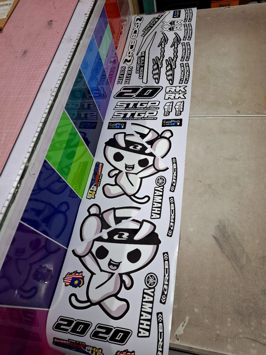 Customized Number Yamaha sniper 155 decals | Shopee Philippines