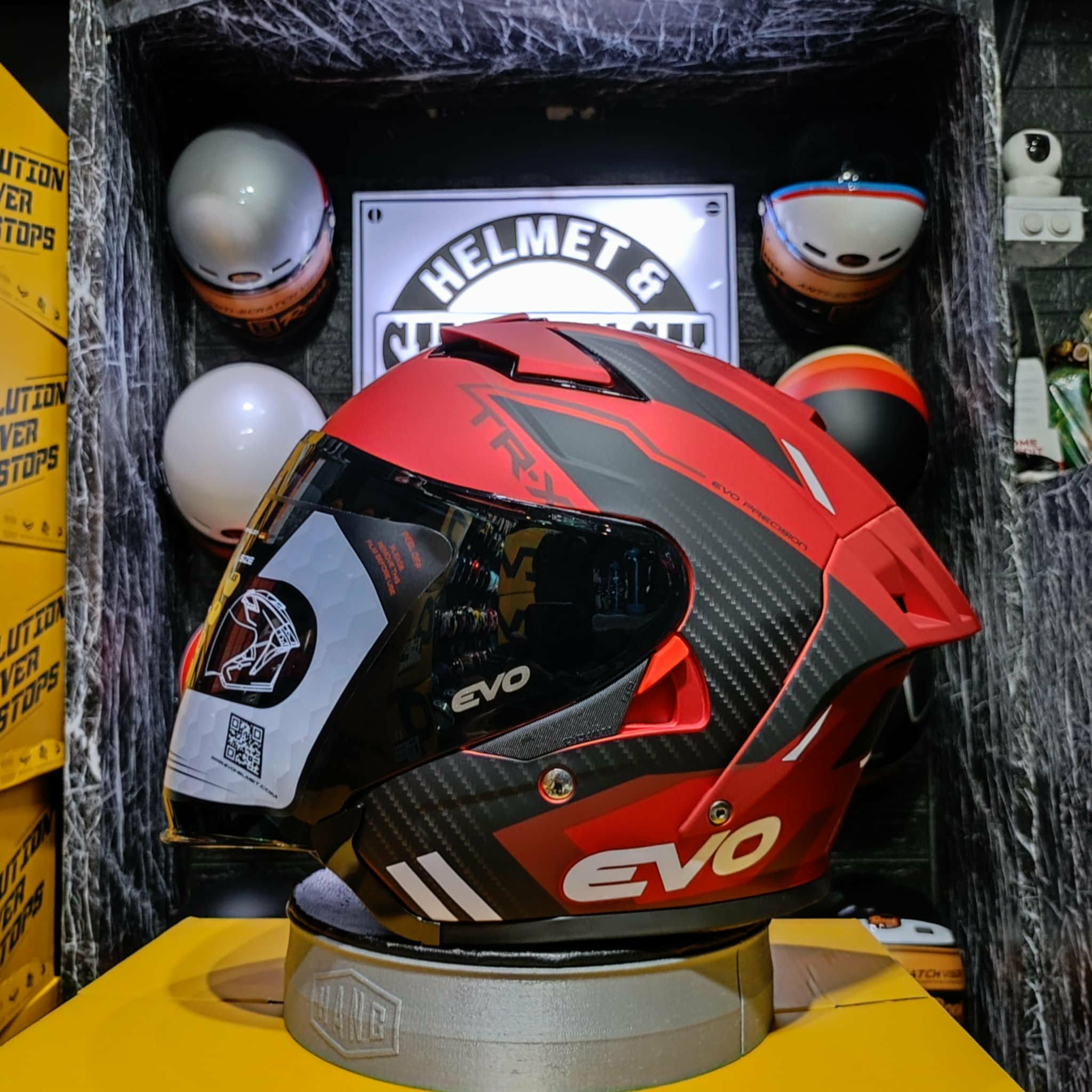 EVO TRX RADIX OPEN FACE DUAL VISOR | Shopee Philippines