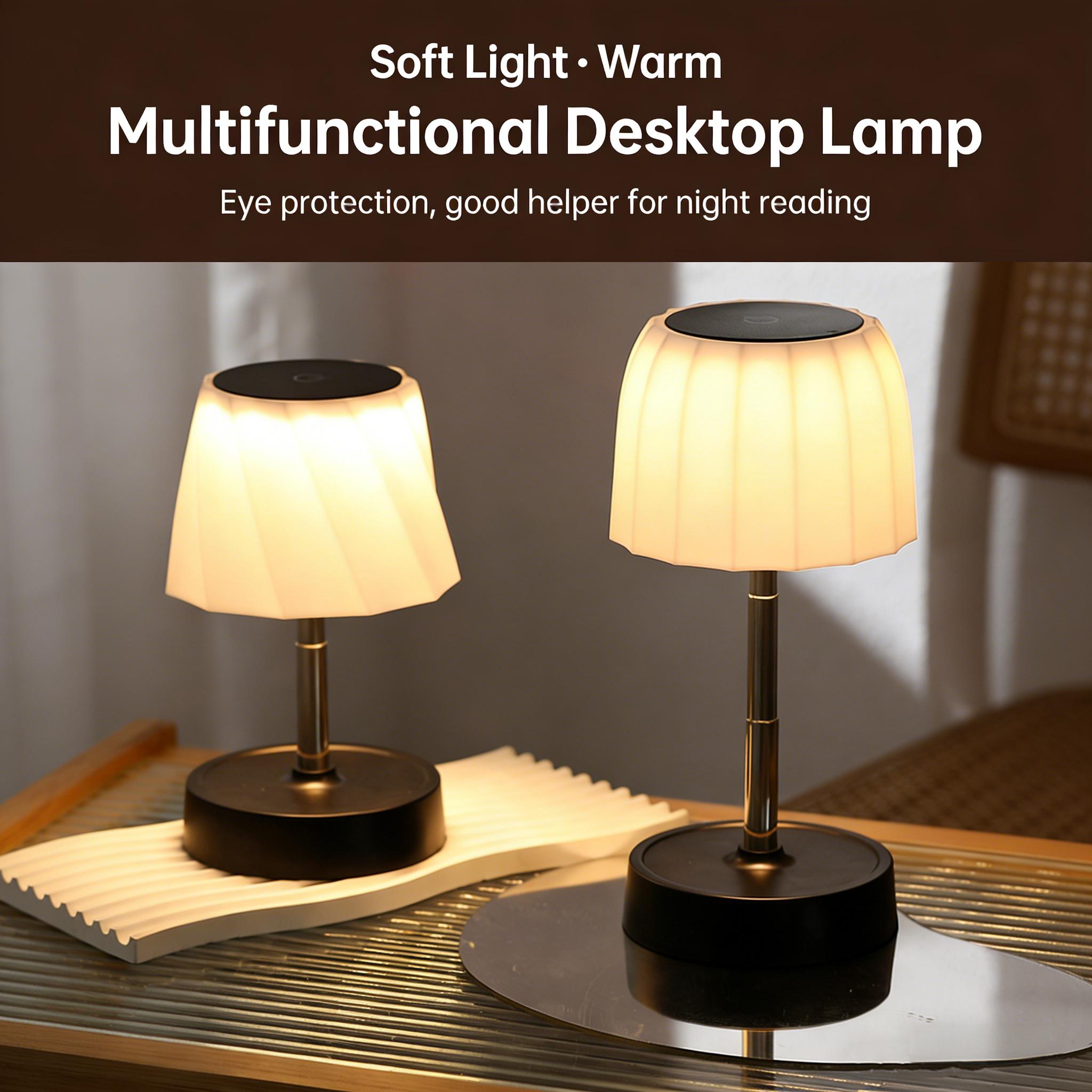 Luxy Adjustable Desk Lamp Gift Ideas Lamp Shade Bedroom Night Light ...