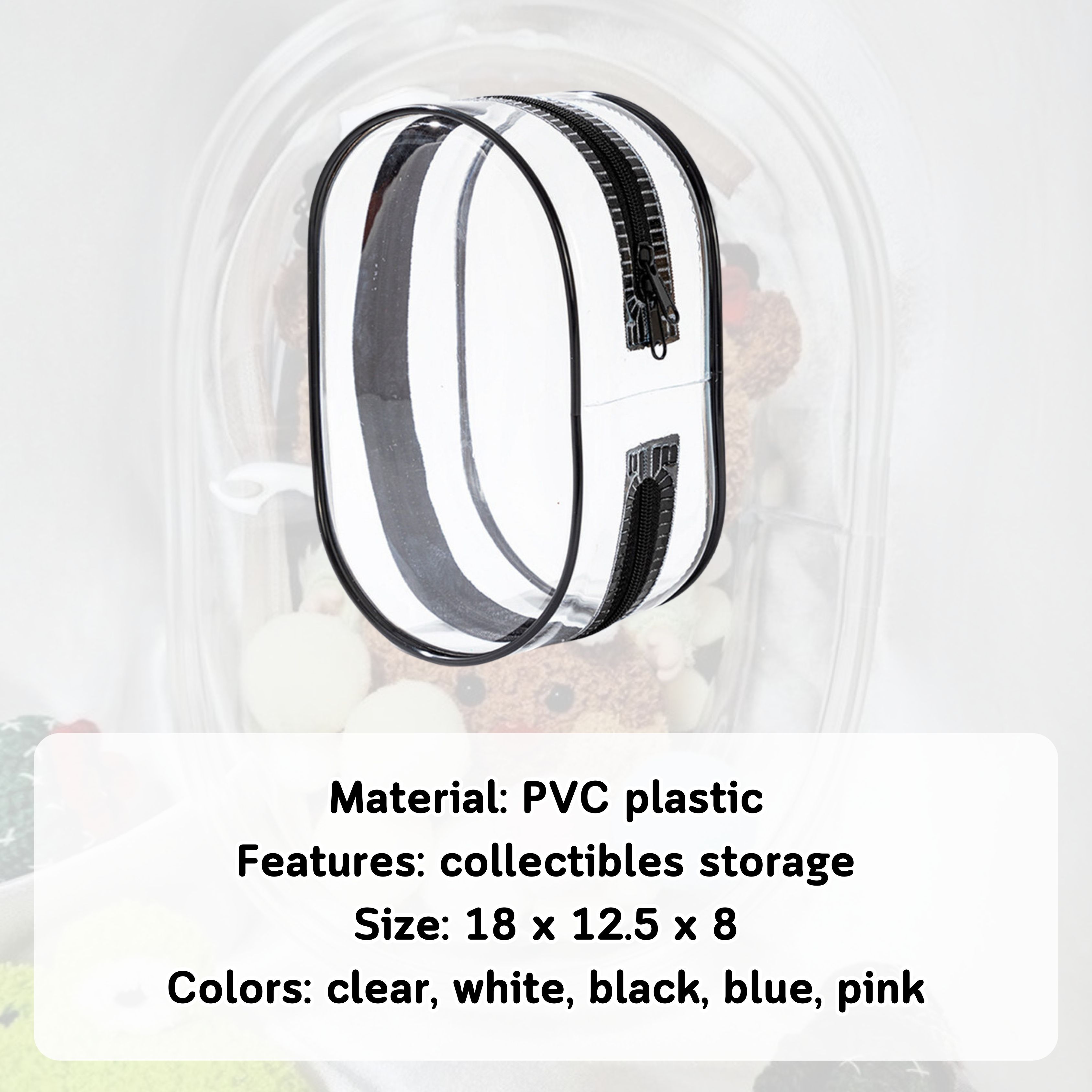 Waterproof storage bag Labubu V1 V2/Lilla Lucky CatStorage bag Doll ...