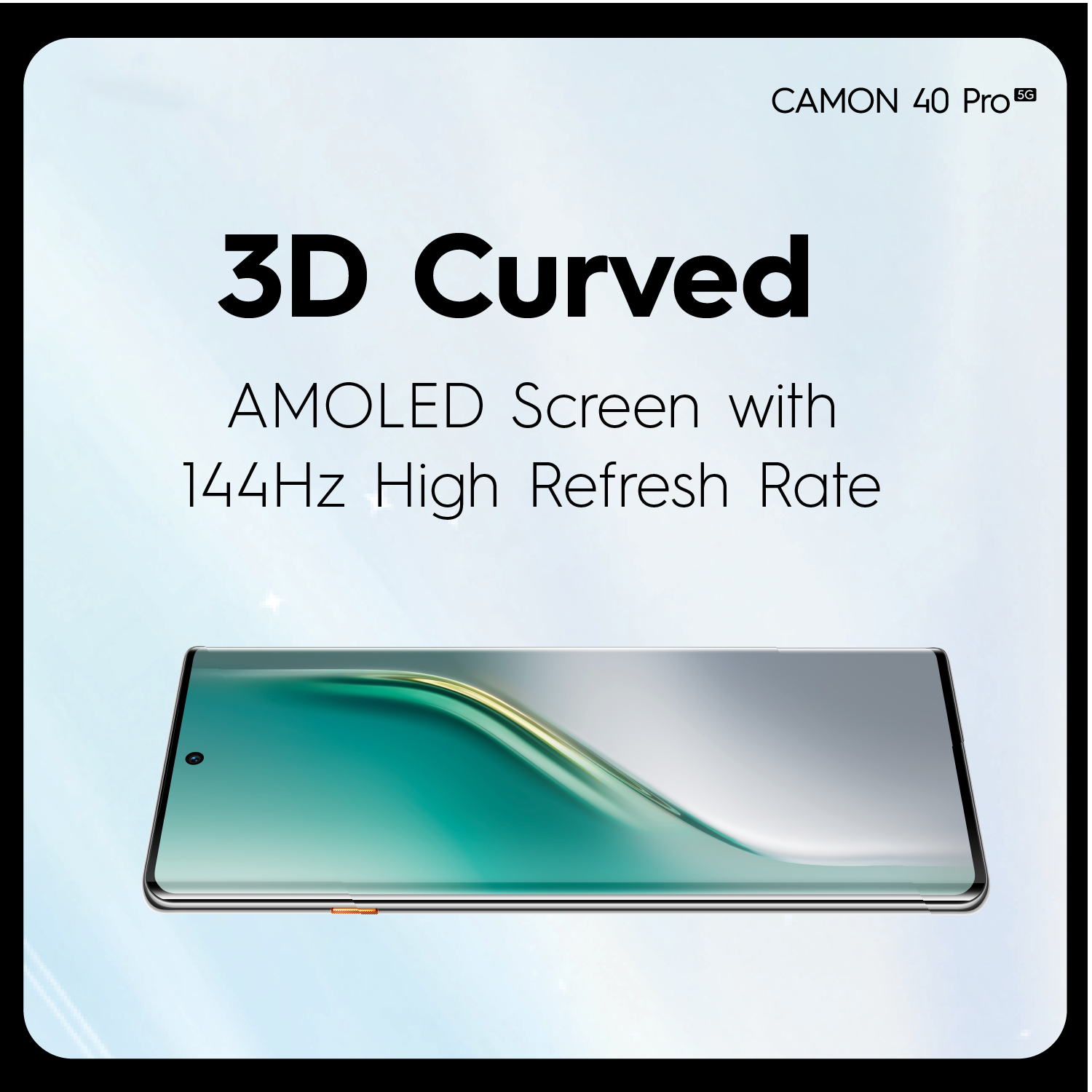 Smartphone CAMON 40 Pro 5G 12GB+256GB Cellphone Dimensity 7300 Ultimate ...