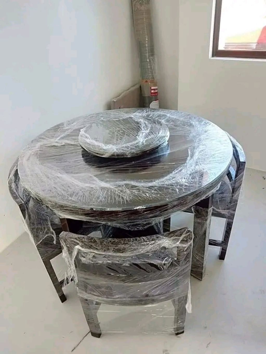 4 sitter round space saver dining set | Shopee Philippines