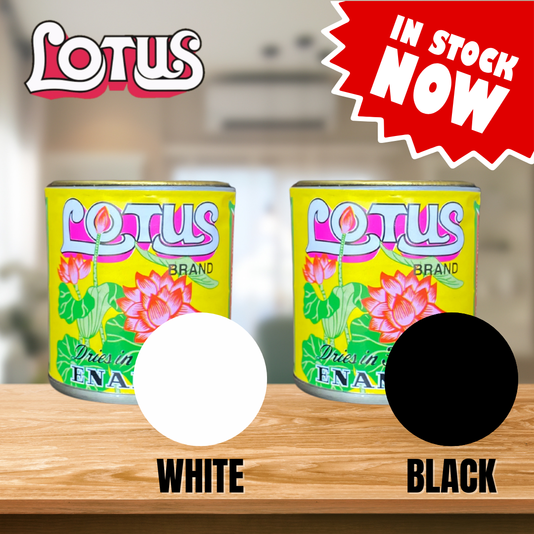 EMJ Lotus Quick Dry Enamel 60cc Perfect for Metal, Wood, and Lapida ...