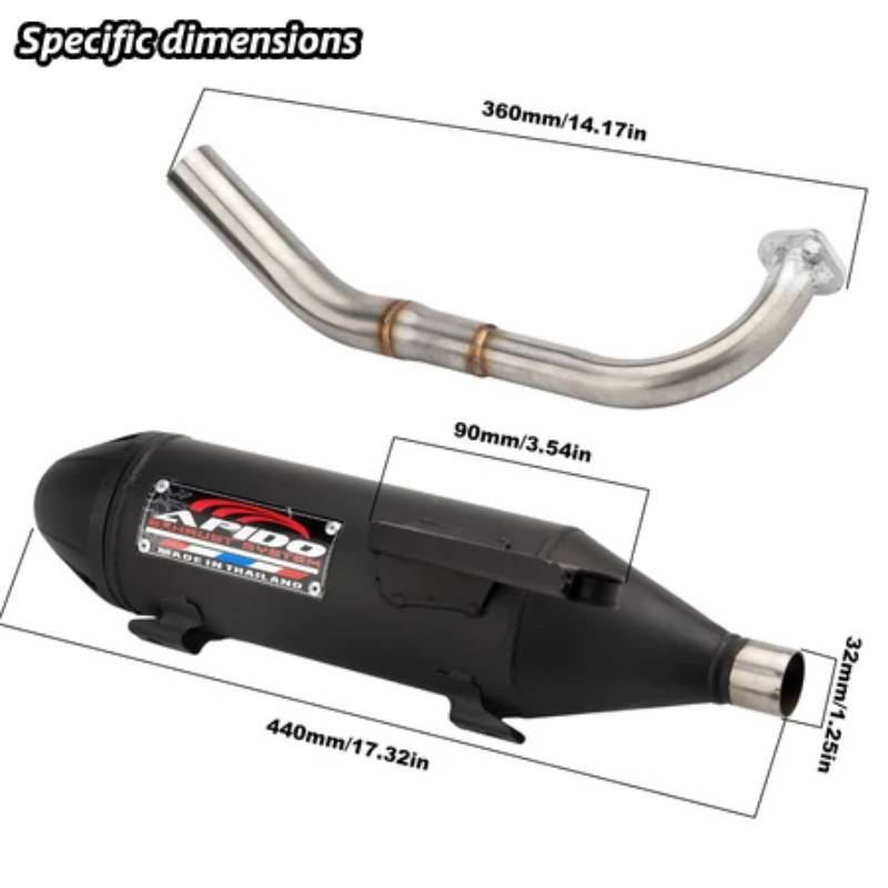 【COD】Apido click 125/150 game changer pipe Legit From Thailand apido ...