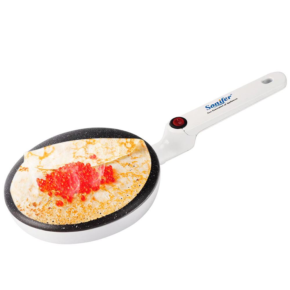 Sonifer Handheld Electric Crepe Maker Non-Stick 10 Seconds Kitchen ...