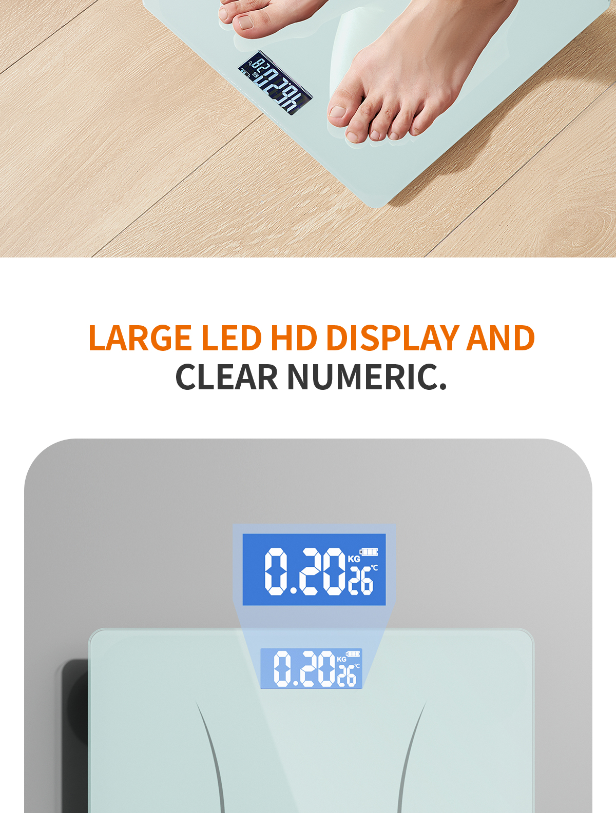 【New Arrival】Gaabor Digital Green Body Weight Scale Electronic Weighing ...