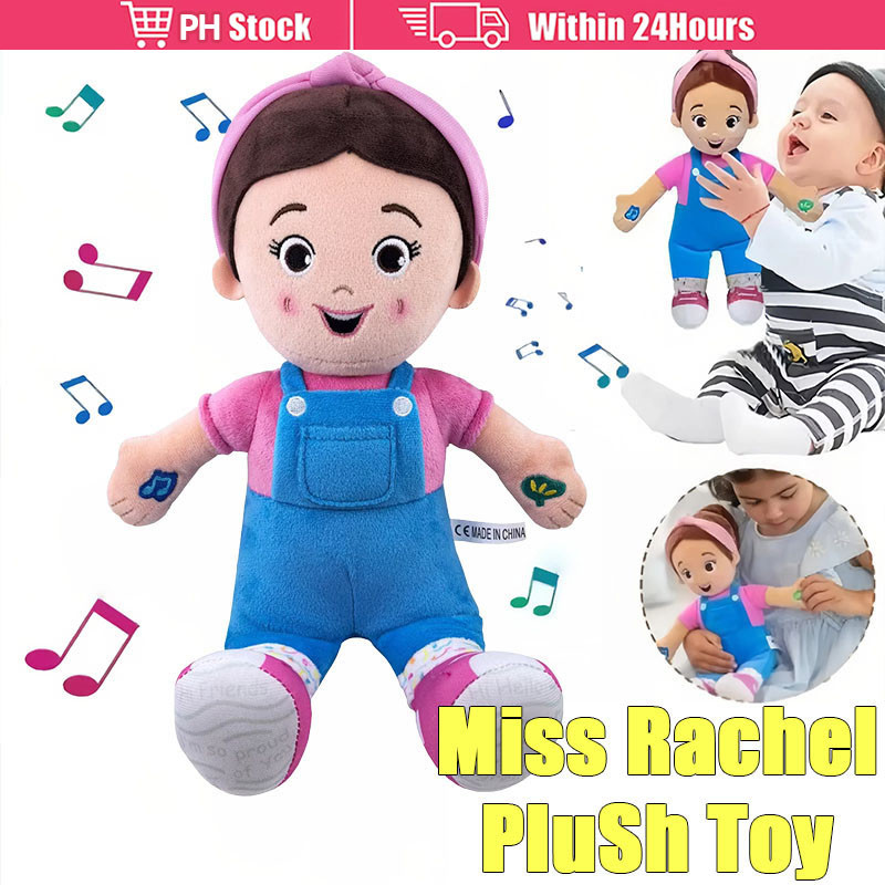 Ms Rachel Plush Doll - Interactive Singing & Talking Toy , Educational ...