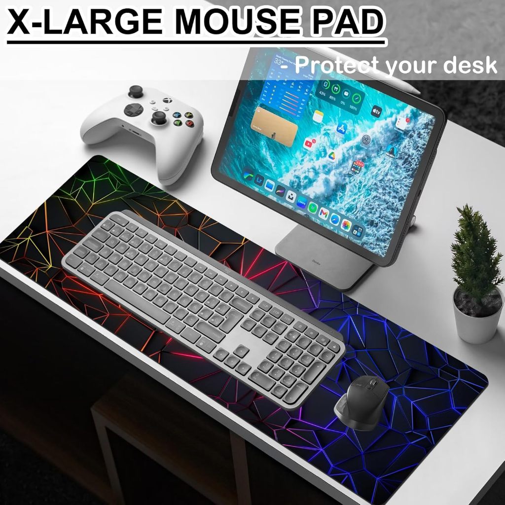 IQUNIX X48 Mouse Pad Desk Pad Extended Large Mousepad Computer Gaming ...