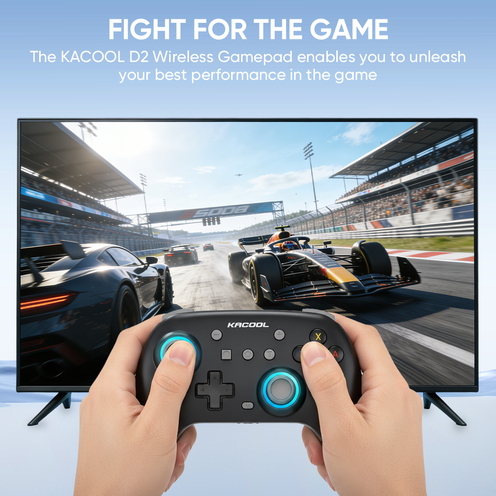 Kacool Wireless Controller MultiPlatform Wireless Game Controller ...