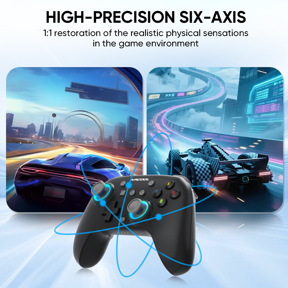 Kacool Wireless Controller MultiPlatform Wireless Game Controller ...
