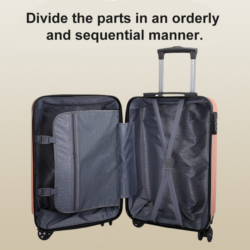 BoldEdge Lightweight Travel Luggage Spinner Wheels Durable Hard Shell ...