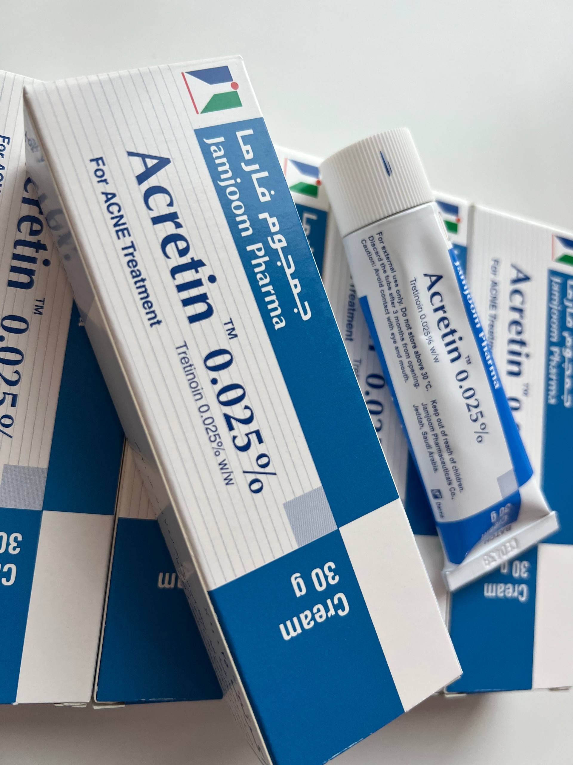NEW STOCKS EXPIRY Acre-etin 0.025 for Acne Treatment, Dark Spots, Fine ...