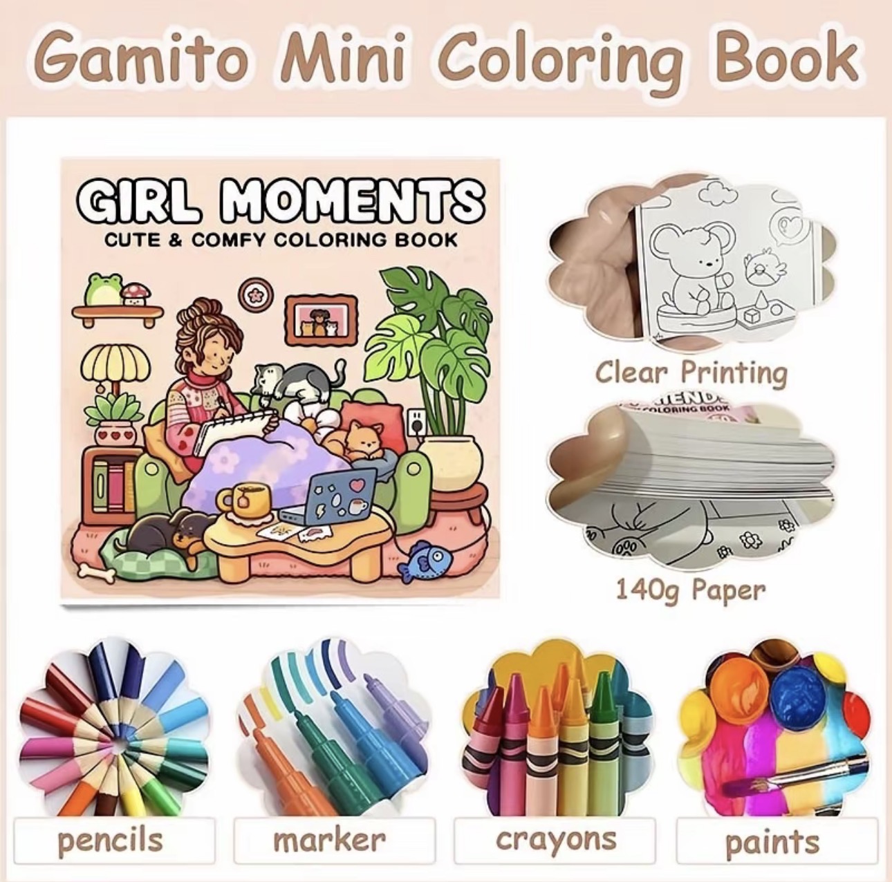 Kids Coloring Books Fun Early Educational Painting Book For Kid ...
