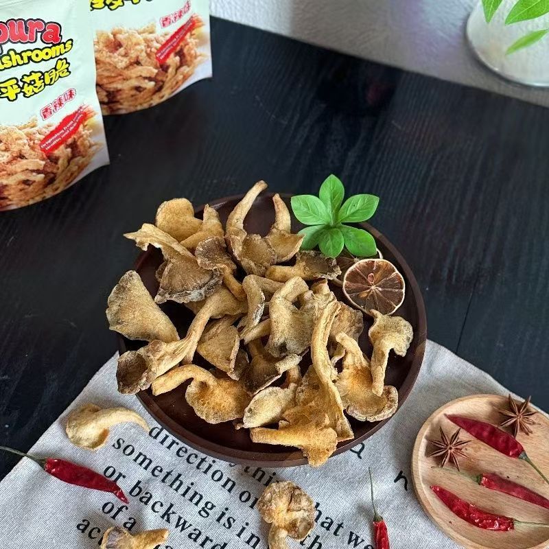 【BUY1 TAKE1】Mushroom Chicharon 50g*2 | Spicy Garlic – Crispy Crunch ...