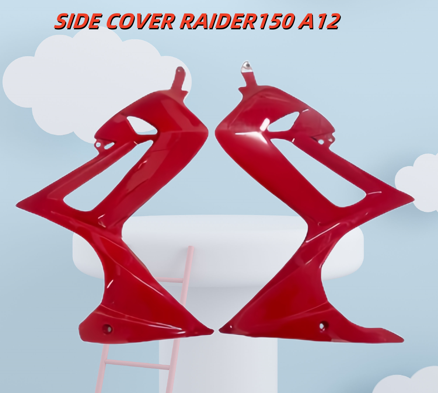 Raider 150 Motorcycle Fairings Side Cover For Raider 150 2nd Gen Motor ...