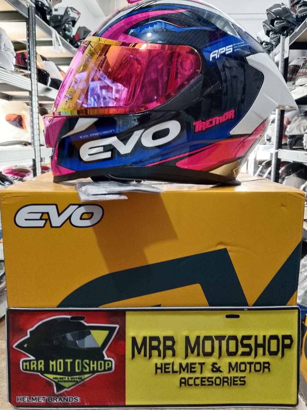 Evo GT pro tremor pink full face helmet | Shopee Philippines