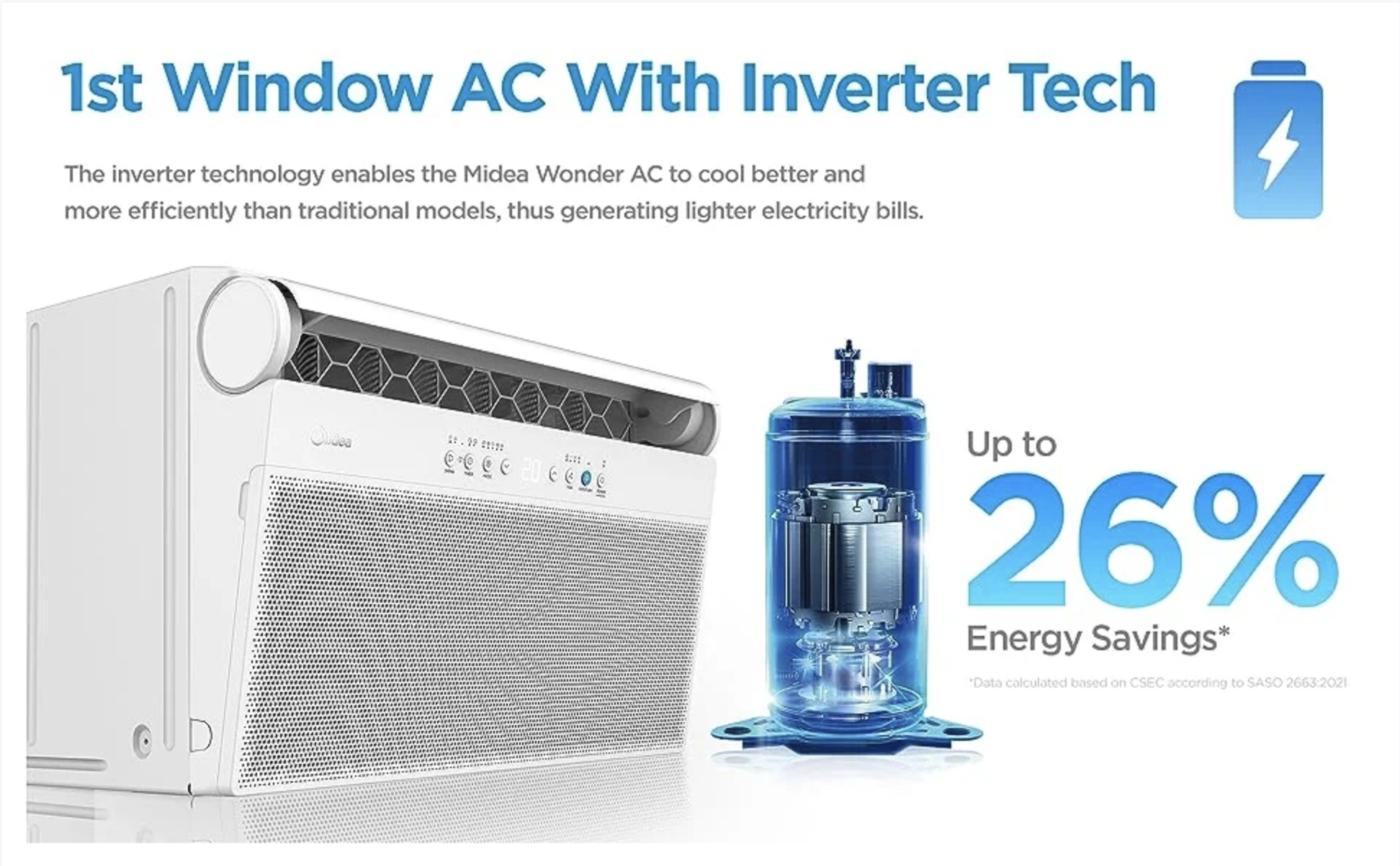 Midea Wonder Series Window/Split Inverter Air-Conditioner | Shopee ...