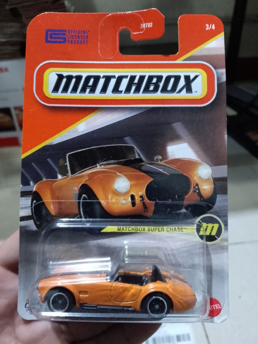 MATCHBOX 1965 SHELBY COBRA 427 ( MATCHBOX SUPER CHASE™) | Shopee ...