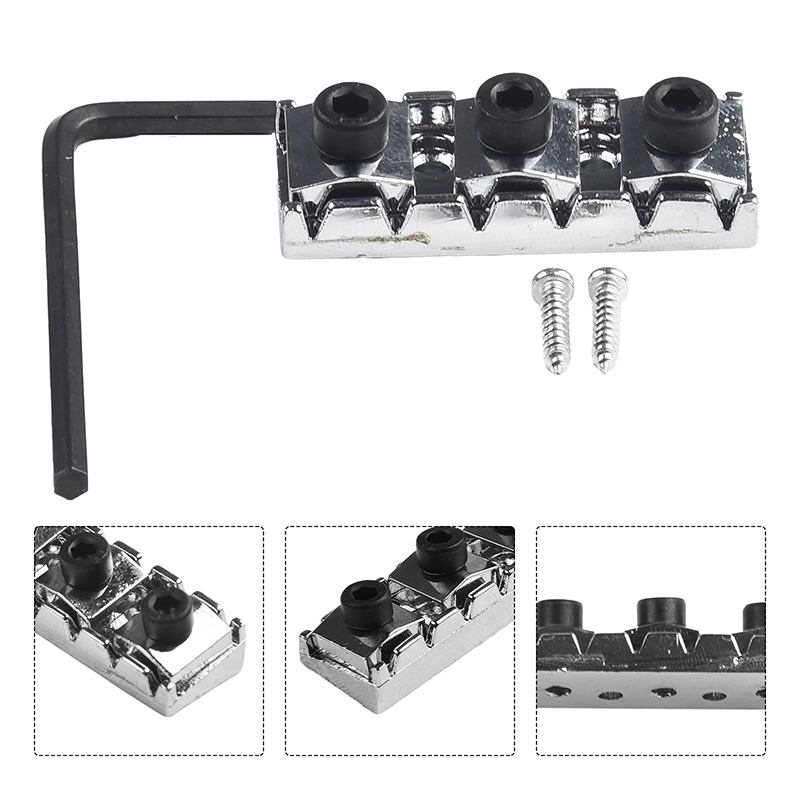 Electric Guitar Locking Nut Guitar Double Lock Tremolo Bridge System ...