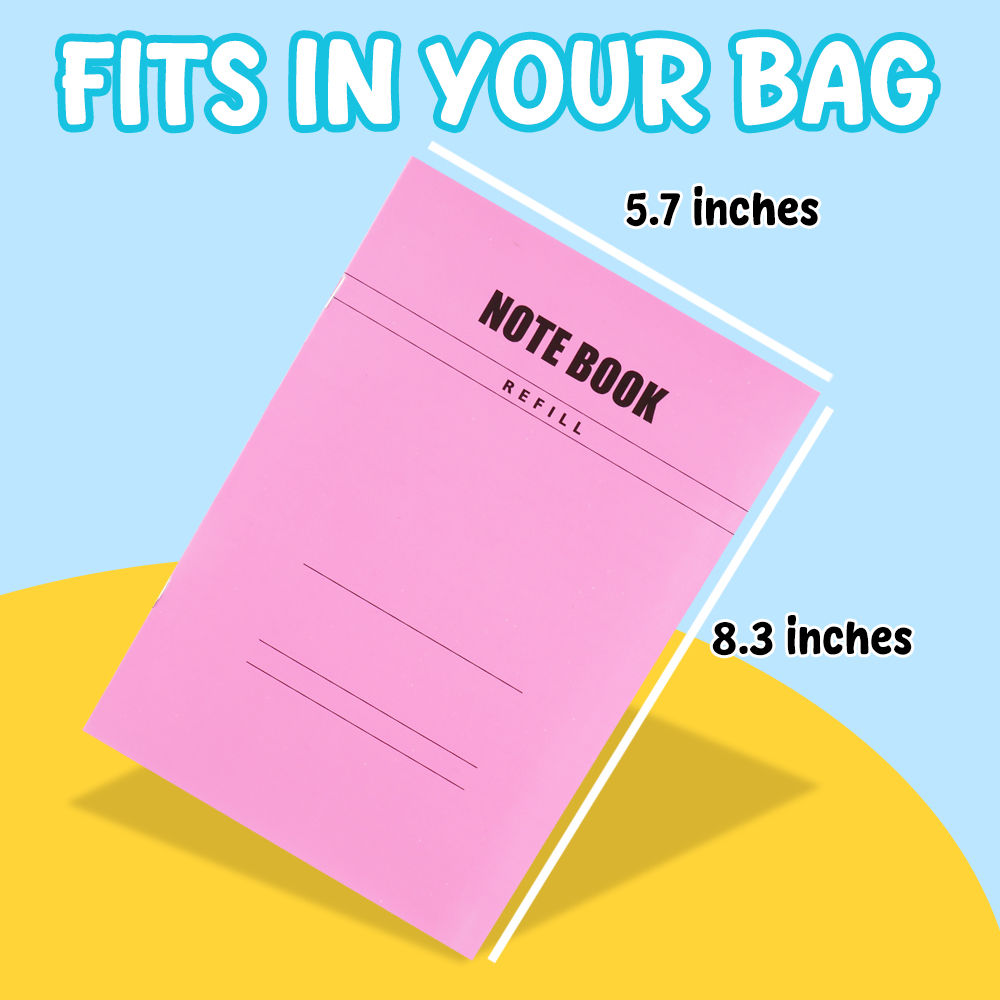 FCI Binder Notebook Filler Refillable 16 pages Sold in 20 pcs All In ...