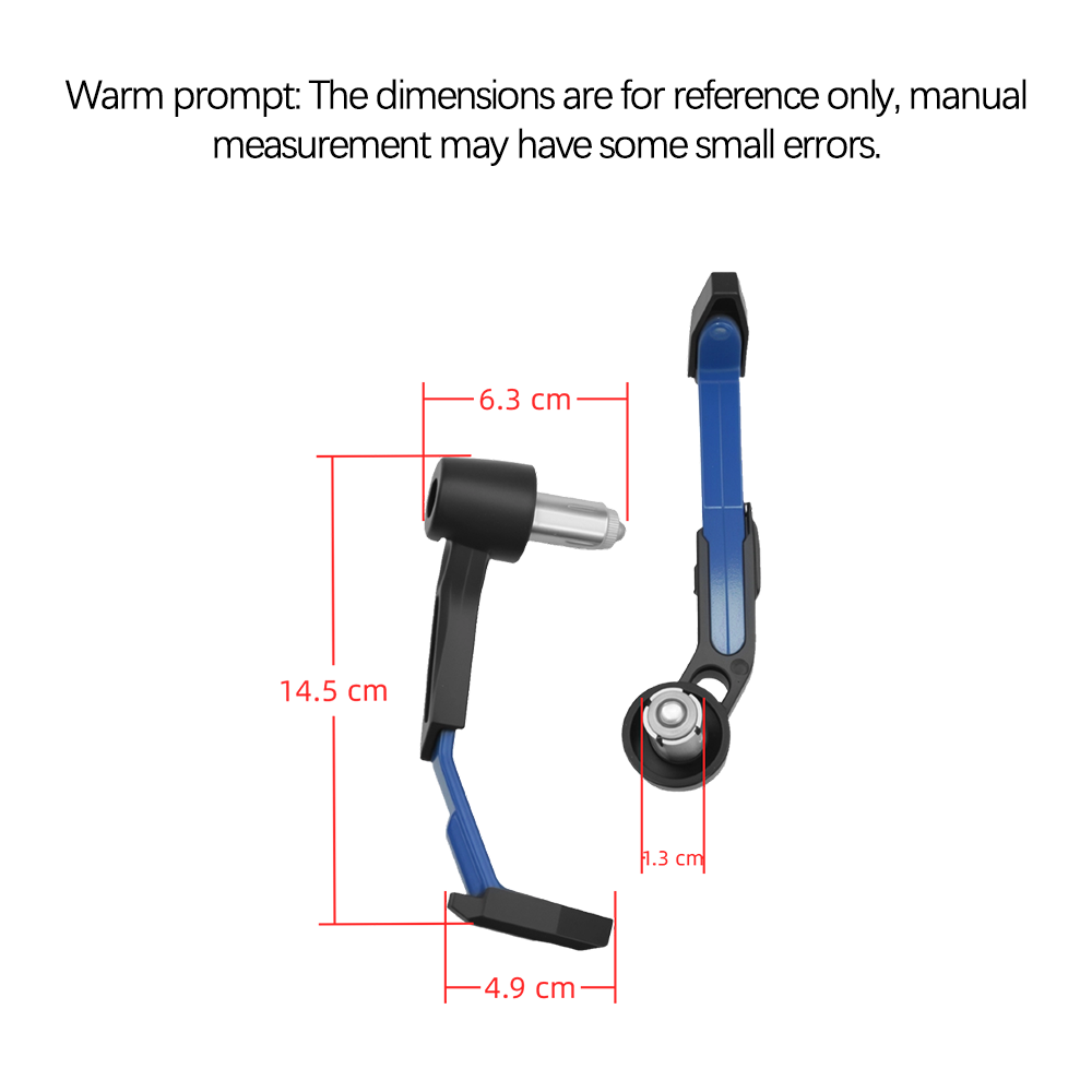 2PCS Hand Guard Motorcycle Carbon Brake Lever Guard Full Alloy ...