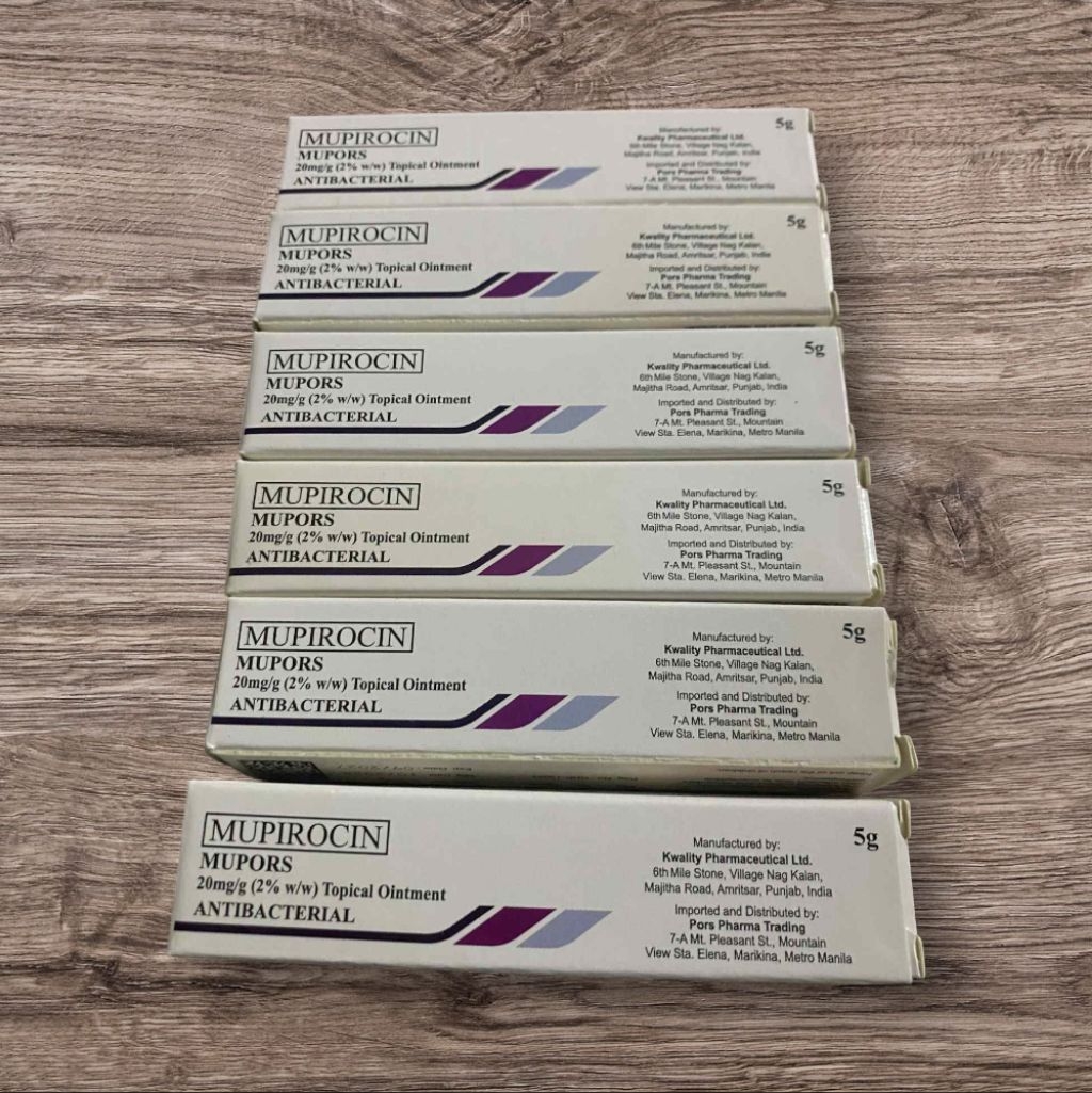 MUPIROCIN MUPORS FOR ANTIBACTERIAL 5 GRAMS PER TUBE | Shopee Philippines