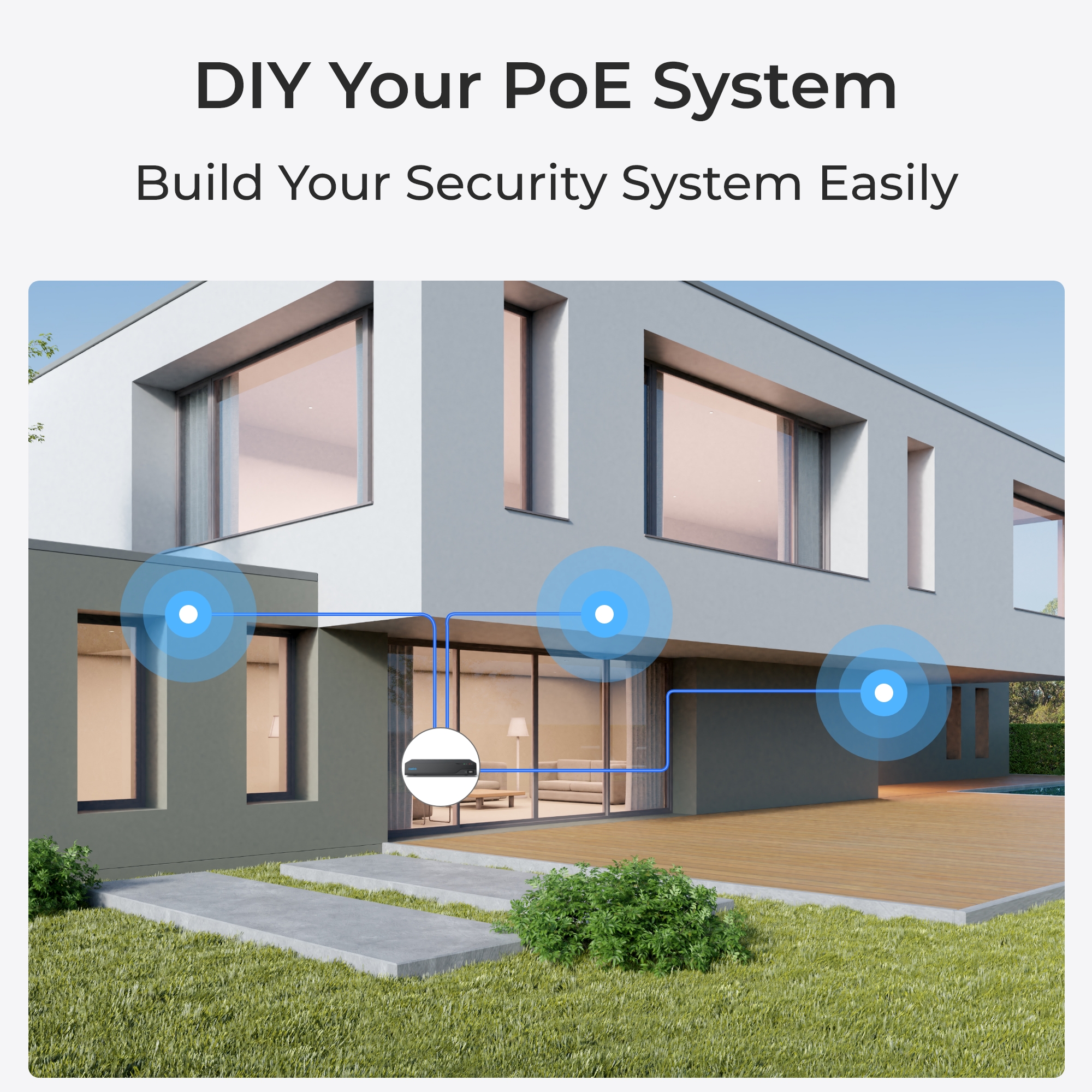 Reolink P320 3K 5MP PoE IP Bullet CCTV Security Camera Ultra HD Color ...