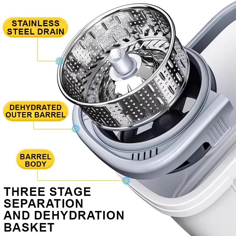 Vivid 360 Rorating Map Spin Mop with Squeezer Heavy Duty Tornado Mop ...