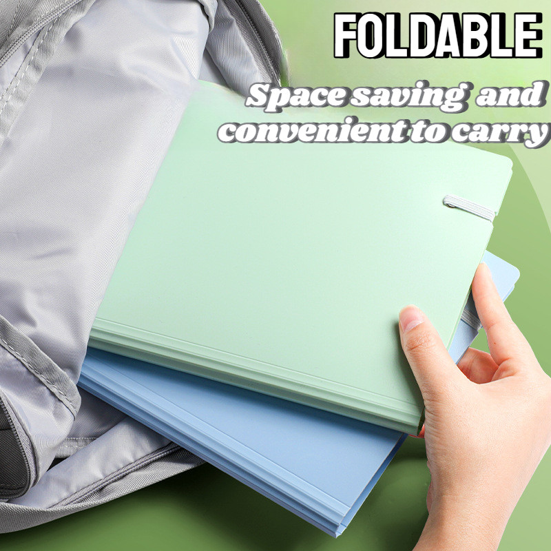 Long Foldable Clear Book Loose Leaf Paper Organizers Binder Clearbook ...
