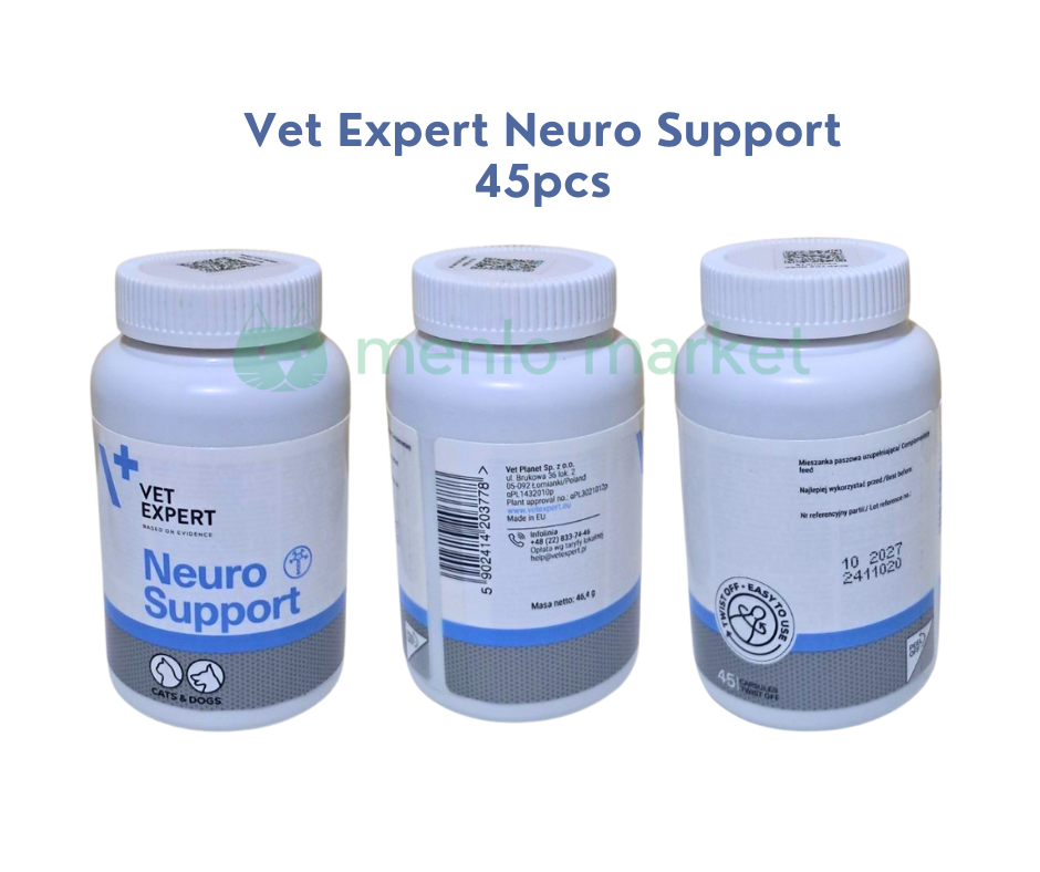 Vet Expert Neuro Support 45 pcs Twist Off capsule for nervous system ...