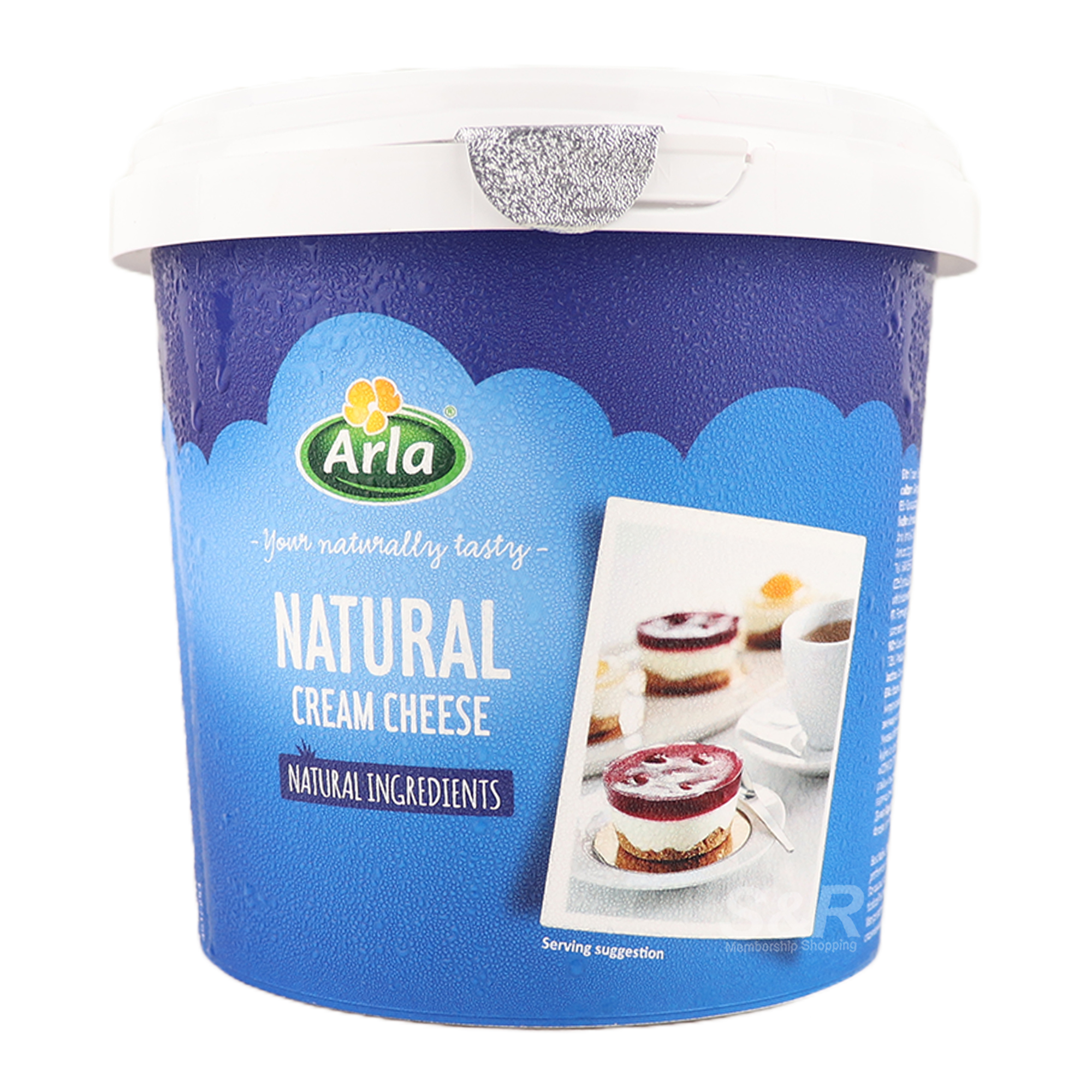 Arla Natural Cream Cheese Bucket 1.5kg | Shopee Philippines