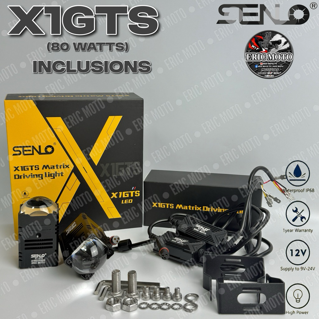 SENLO X1GTS (80 WATTS) MINI DRIVING LIGHT | Shopee Philippines