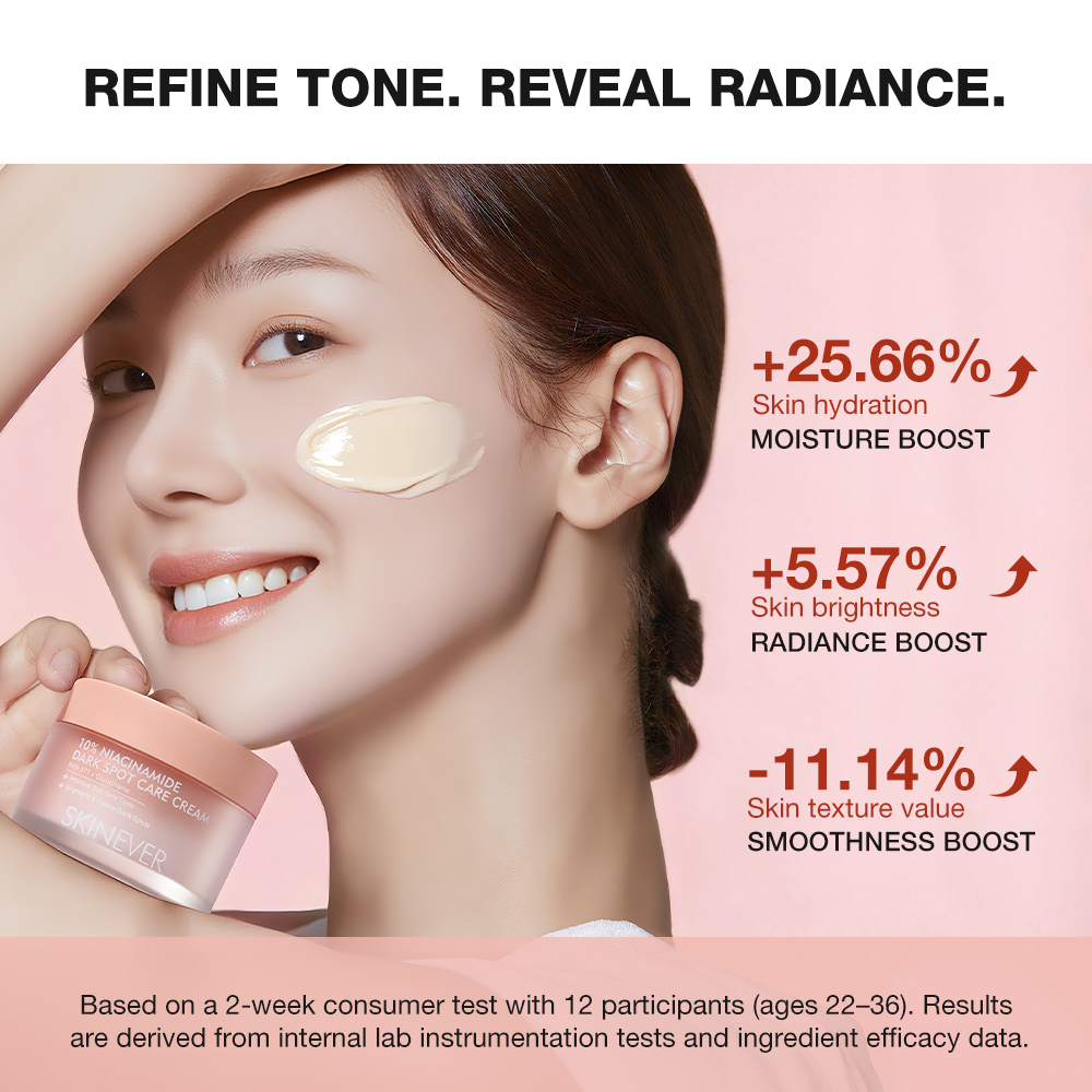 SKINEVER 10% Niacinamide Dark Spot Care Cream 30g Moisturizing Calming ...