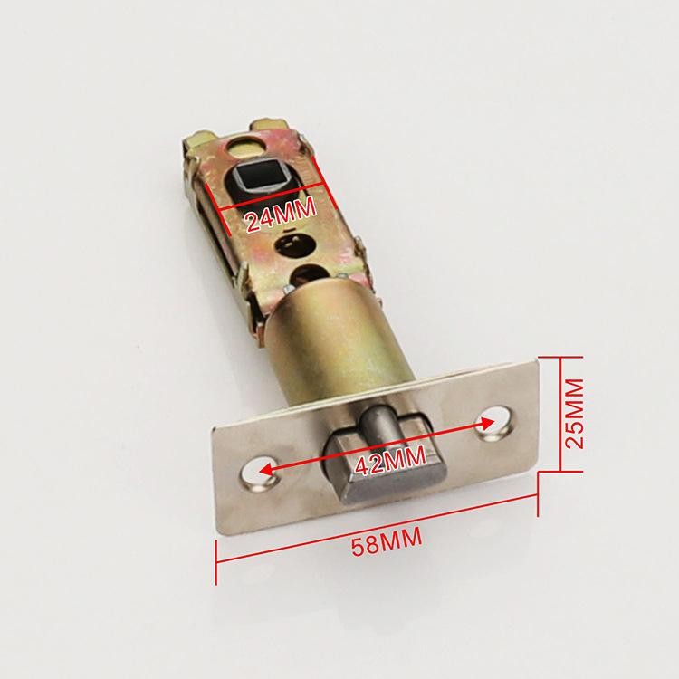Zinc Alloy Ball Type Door Lock Latch Core Adjustable 60-70mm for ...