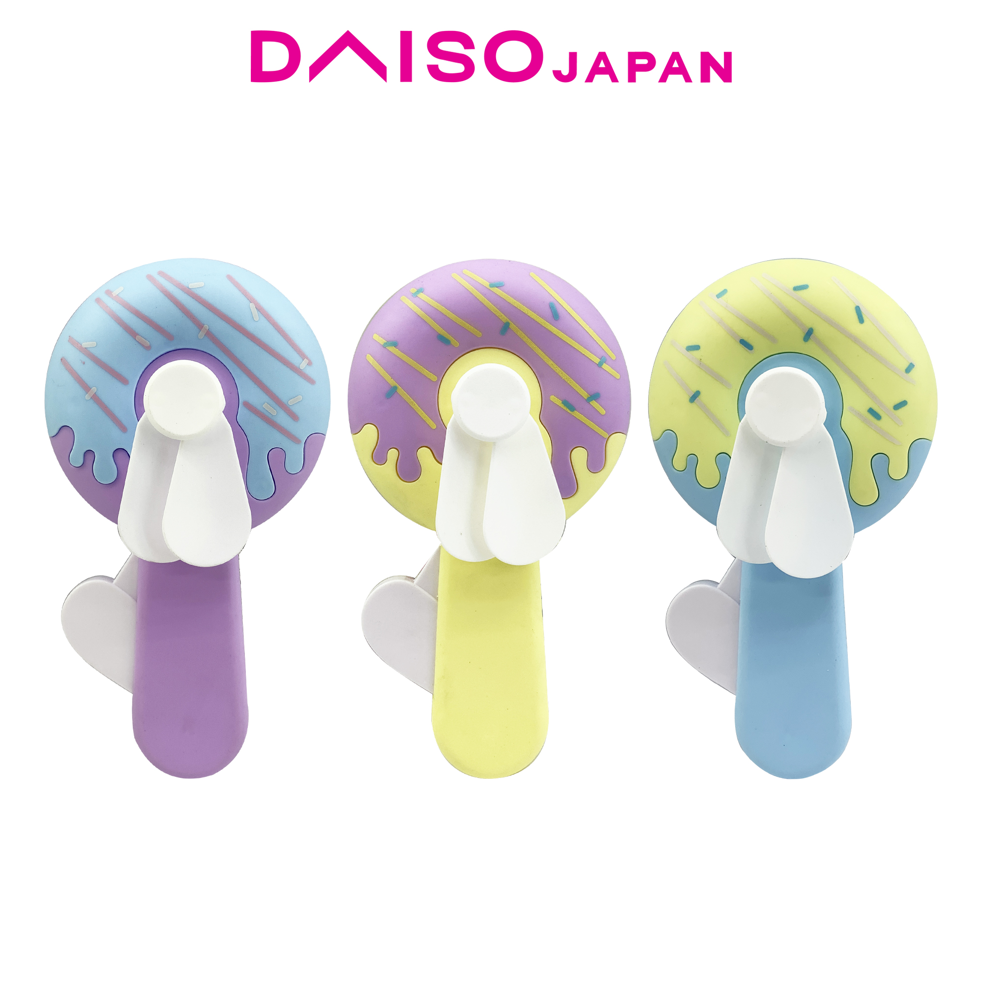 Daiso Donuts Manual Handy Fan | Shopee Philippines
