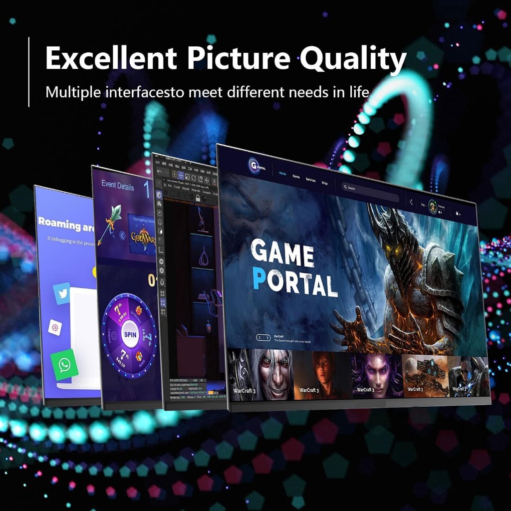 EXPOSE 22 24 inch monitor 144hz/75hz IPS Gaming monitor Framless Flat ...