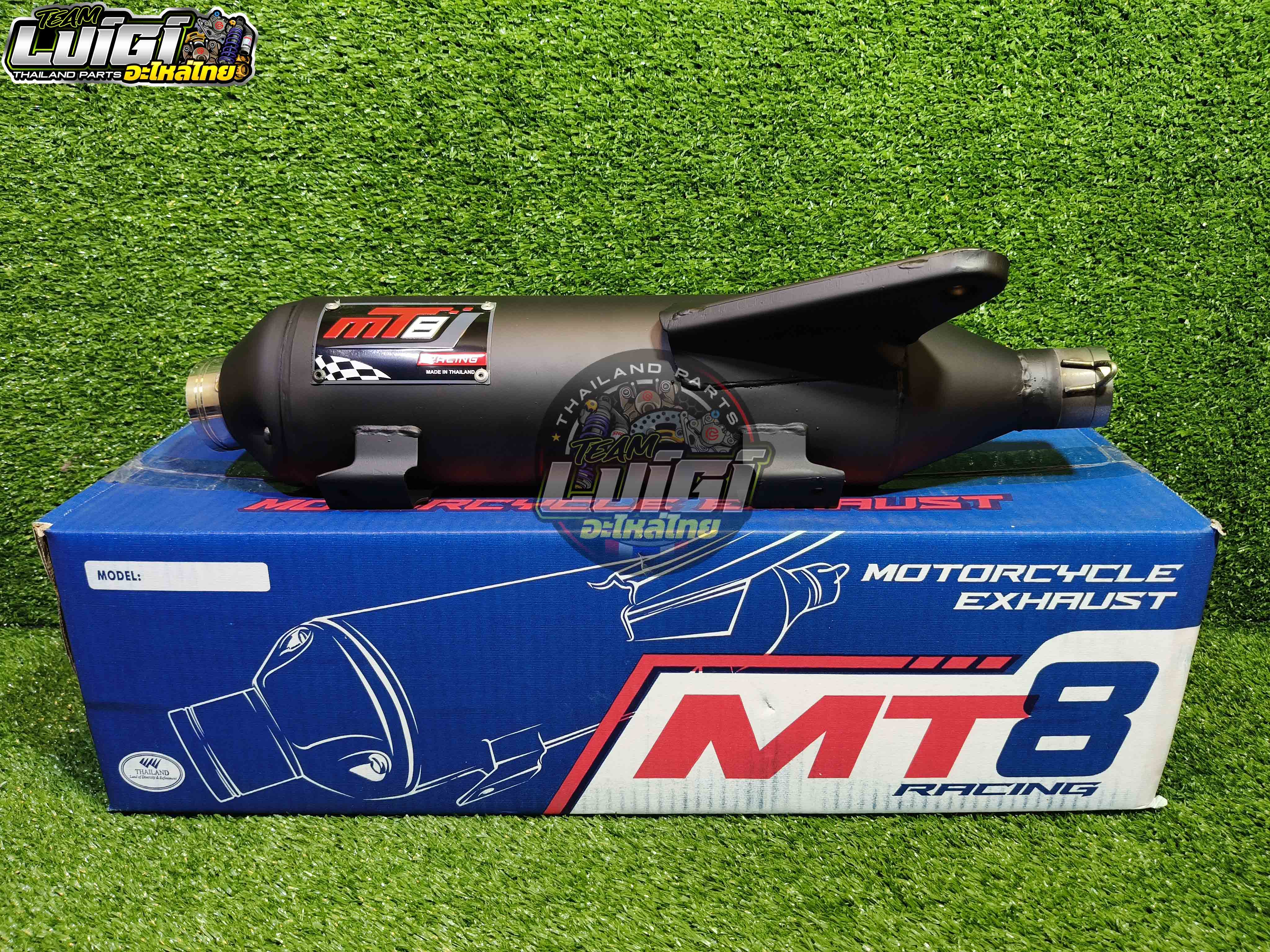 YAMAHA MIO SPORTY MT8 POWER PIPE REBIT EMBLEM STAINLESS TIP NEW VERSION ...