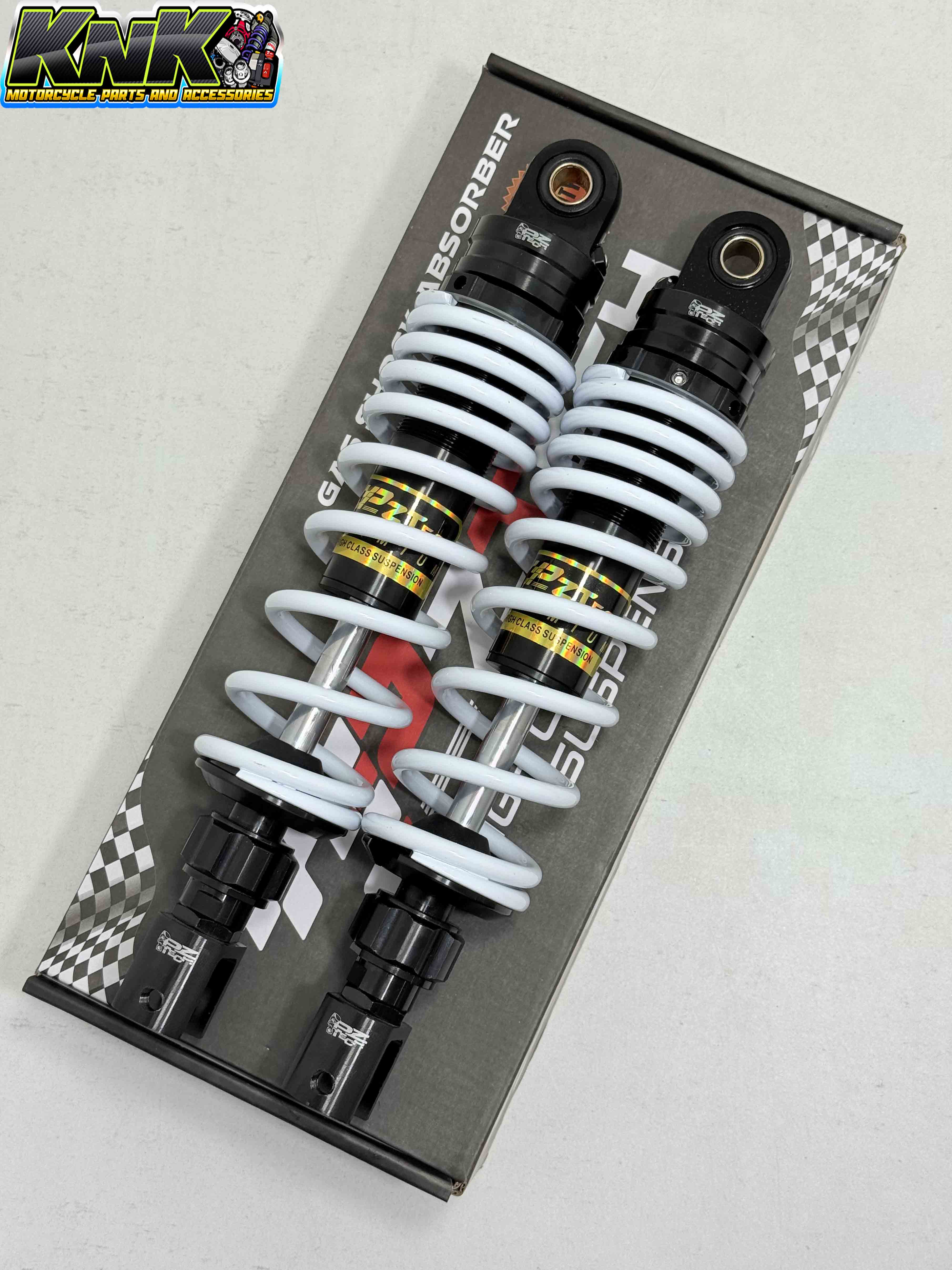 PZ TECH A2-SERIES REAR SHOCK SUSPENSION ADJUSTABLE REBOUND 305MM FOR ...