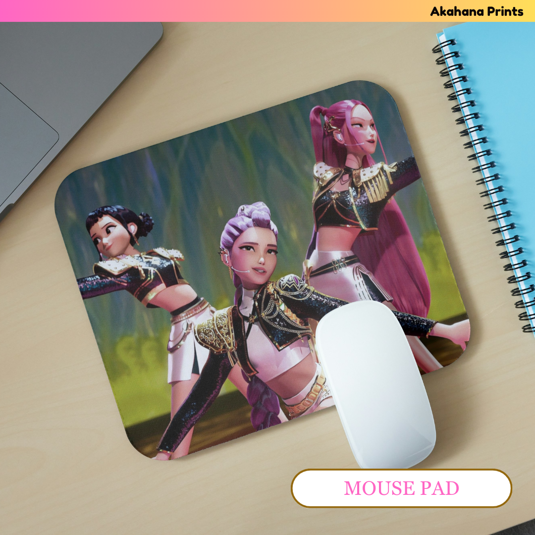MOUSE PAD | KPOP DEMON HUNTERS MOUSE PAD | 3MM | 18CM X 22CM ...