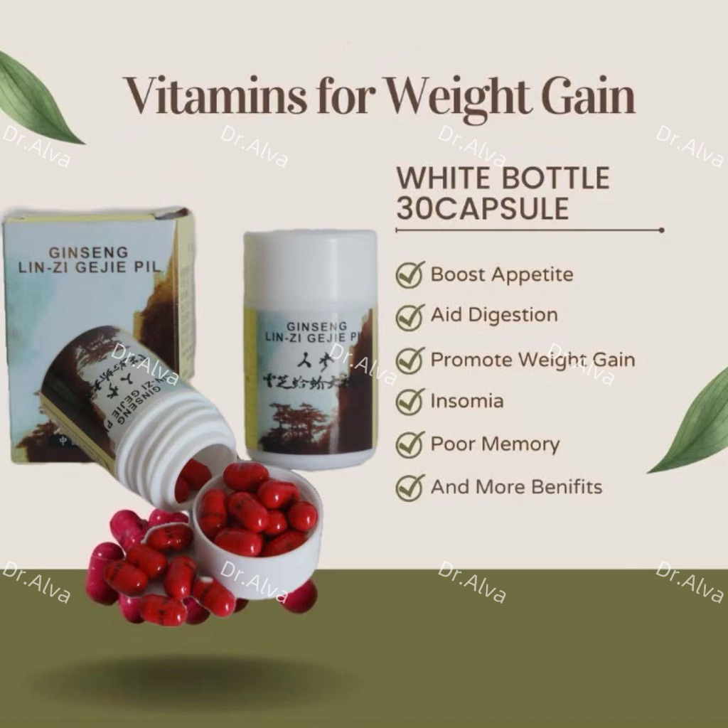 Original Lin-zi vitamins white bottle (30 pcs) COD | Shopee Philippines