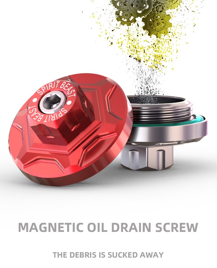 PCX150 160 ADV LEAD125 Click Oil Drain Plug Screw Spirit Beast Modified ...