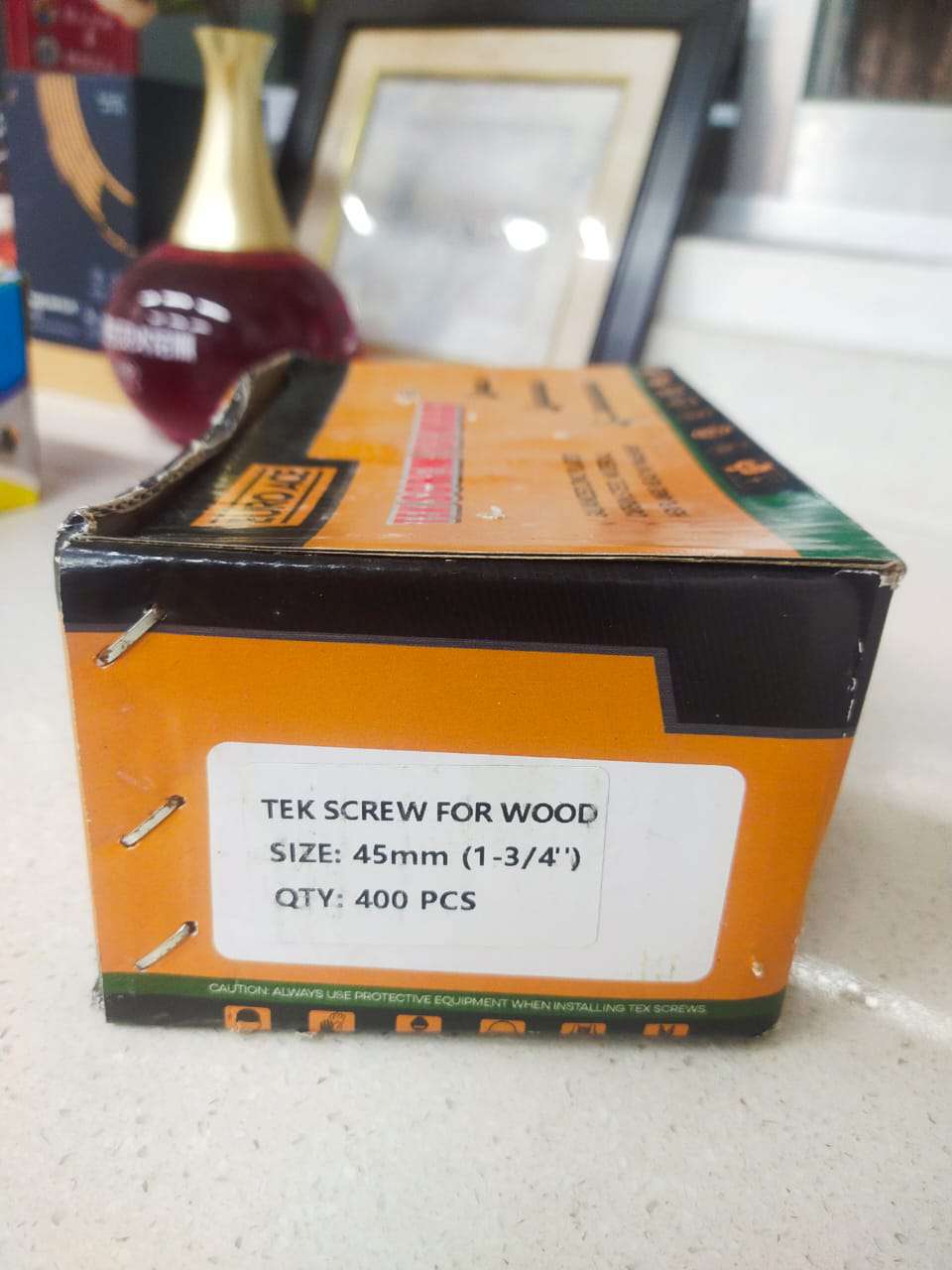 Euro Ace Tex Screw For Wood sold per pack 45mm-1 3/4 * 65mm-2 1/2 ...