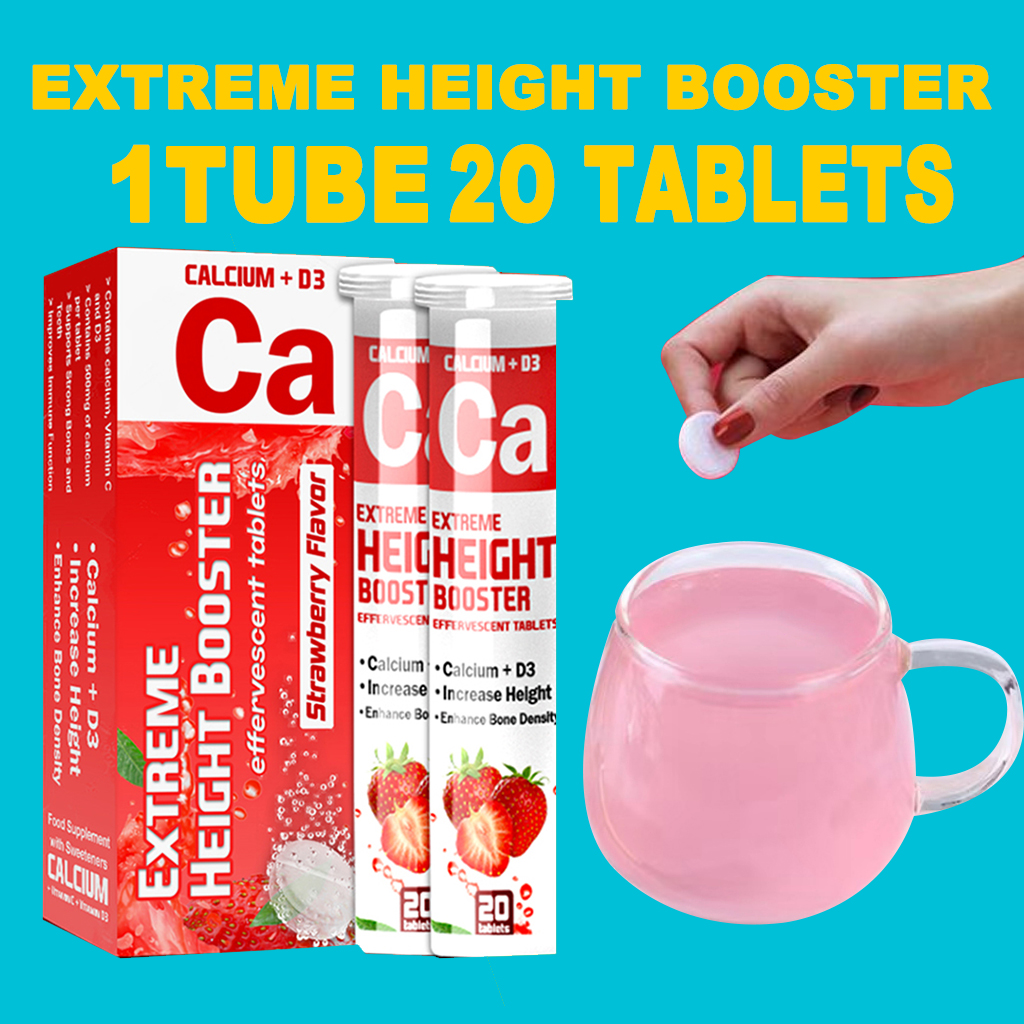 EXtreme Height Booster Made in US 20 Tablets In Manila Stock | Shopee ...