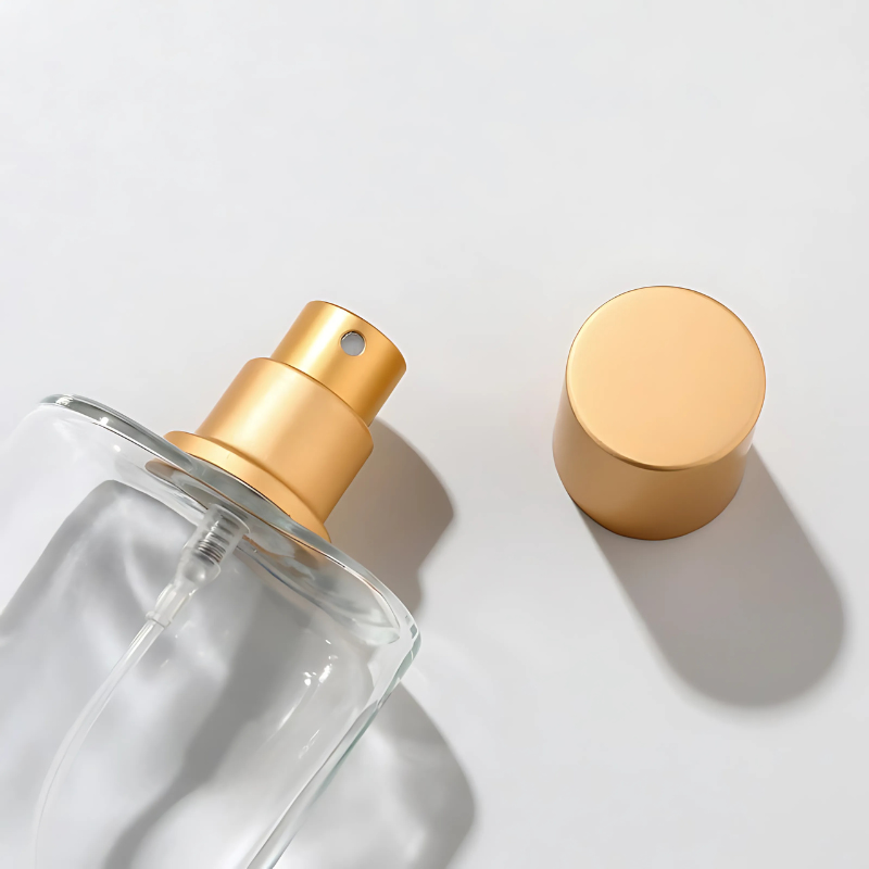 Glasspak 25ml 30ml 50ml Flat Oval Perfume Bottle Clear Frosted Empty ...